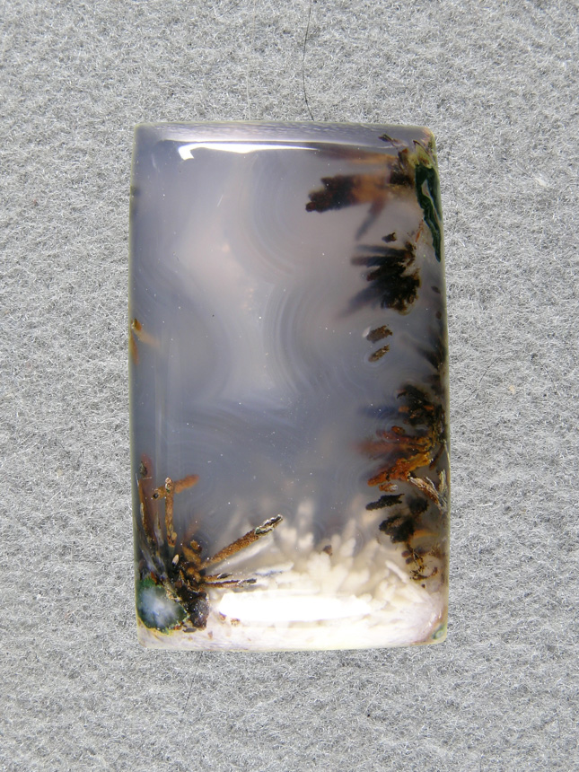 Calico Sagenite Agate