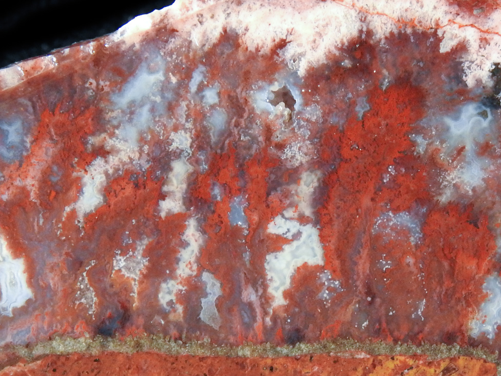 Forest Fire Plume Agate