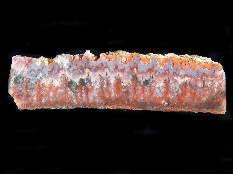 Forest Fire Plume Agate